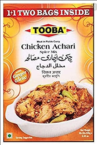 Tooba Masala Chicken Achari 100g – Memon Supermarket