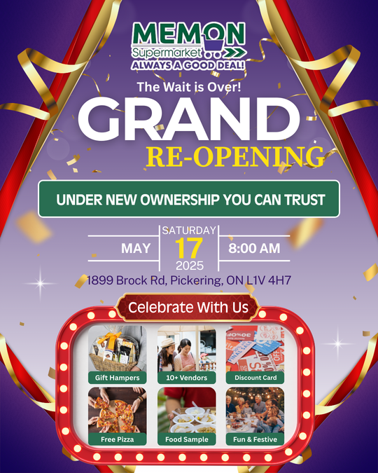 Memon Supermarket - Best South Asian Groceries, Halal Meat In Canada