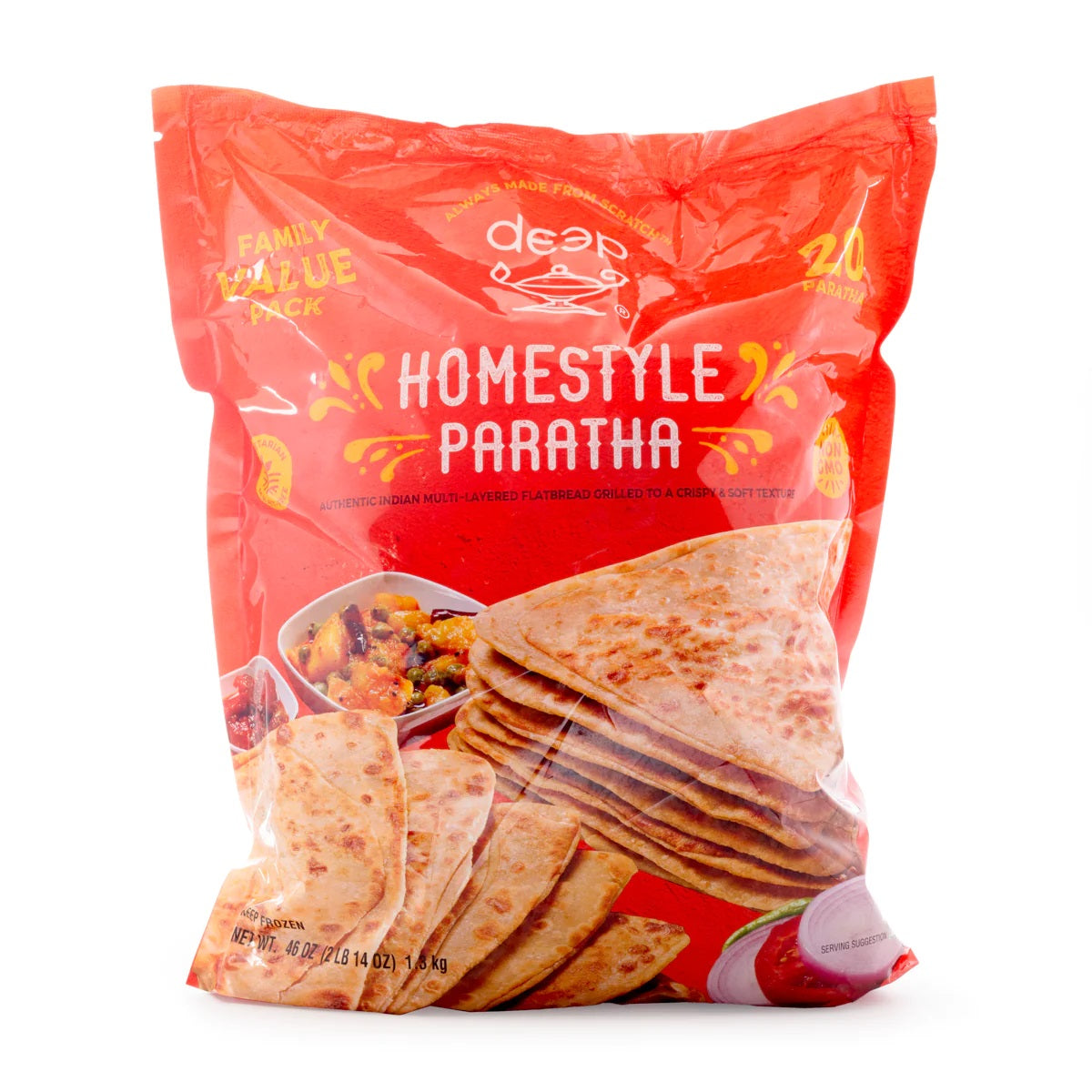 Deep Frozen Paratha Family Pack 20Pcs – Memon Supermarket