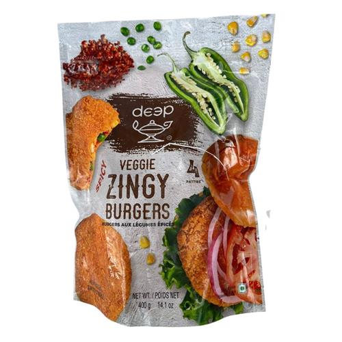 Deep Vegetable Zingy Burgers 400g – Memon Supermarket