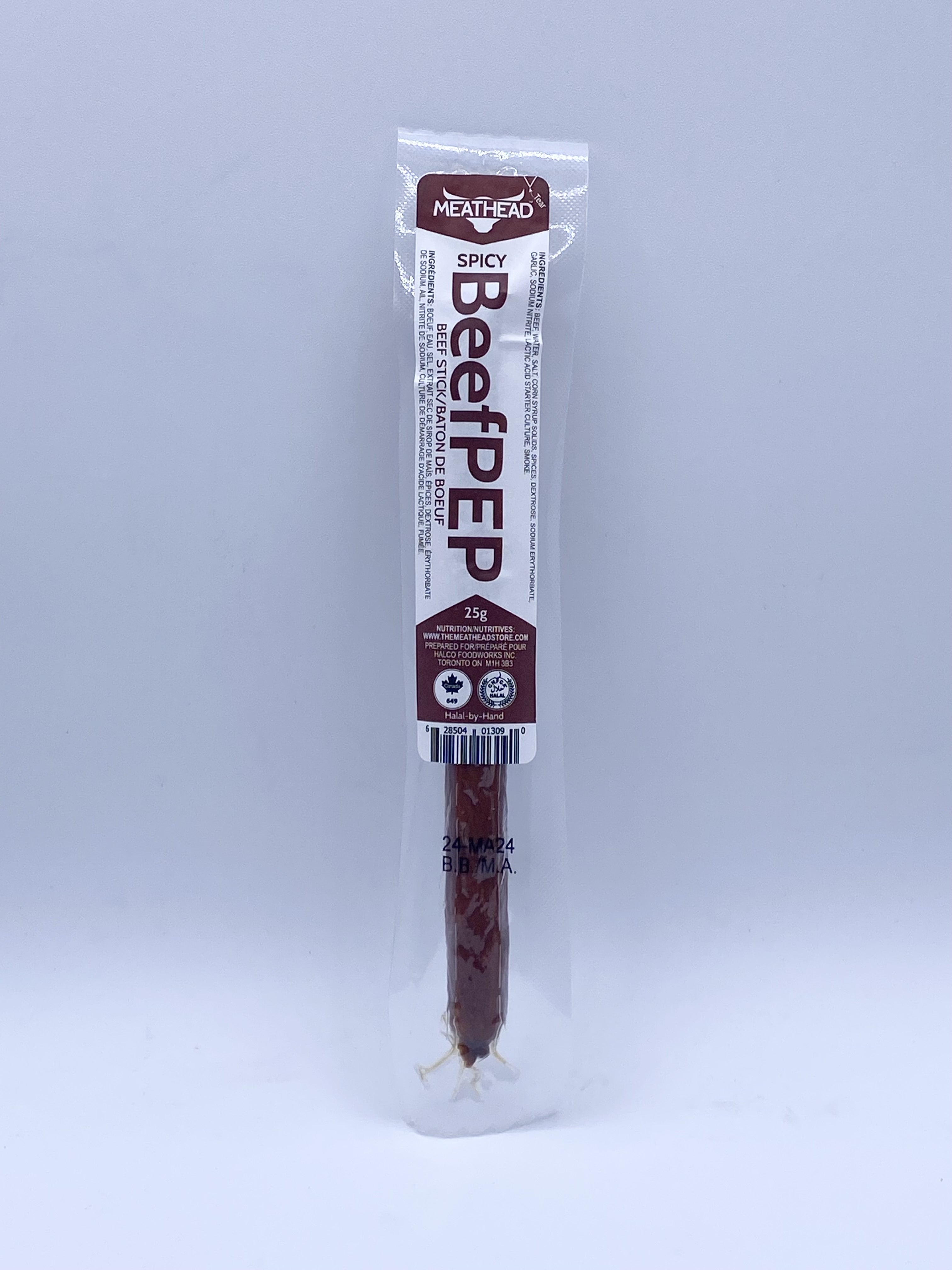Meathead Beef Pep Spicy Stick 25g – Memon Supermarket