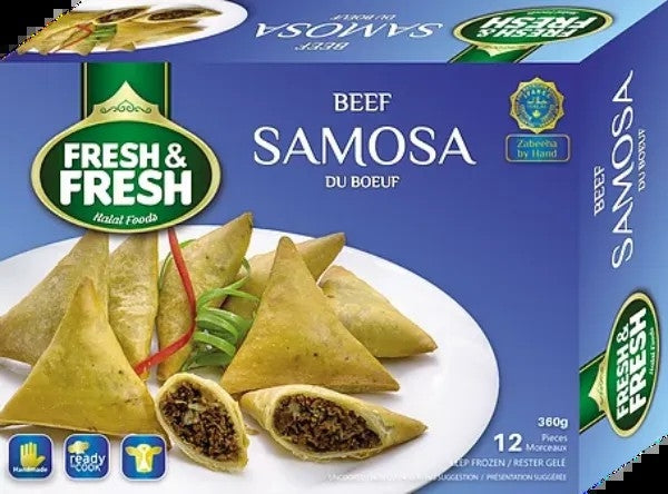 Fresh & Fresh Samosa Beef 360g – Memon Supermarket