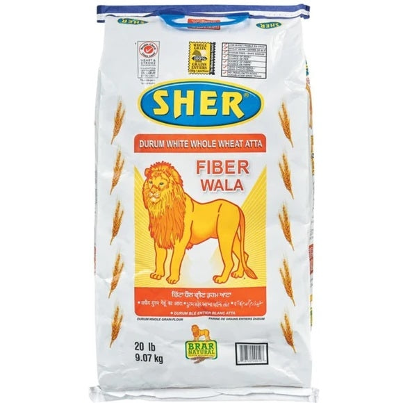 Sher Flour D Wh WW- FIBER 20Lb – Memon Supermarket