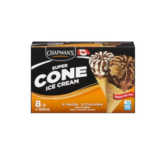 Chapmans Chocolate/Vanilla with Caramel 120ml – Memon Supermarket