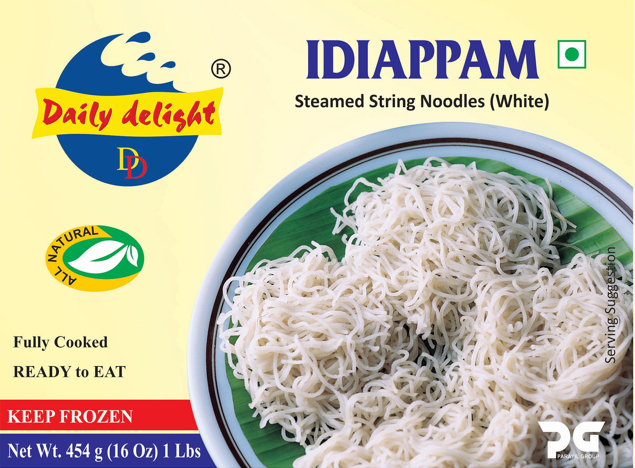 Daily Delight Idiappam White 454gm – Memon Supermarket