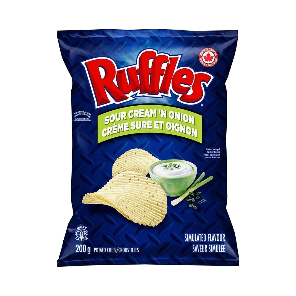Ruffles Sour Cream n Onion 200g – Memon Supermarket