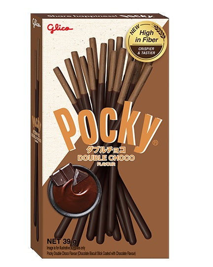 Pocky Sticks Double Choco Flavour 45g – Memon Supermarket