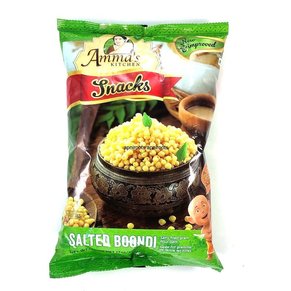 Amma's Kitchen Snack Salt Boondi 200g – Memon Supermarket