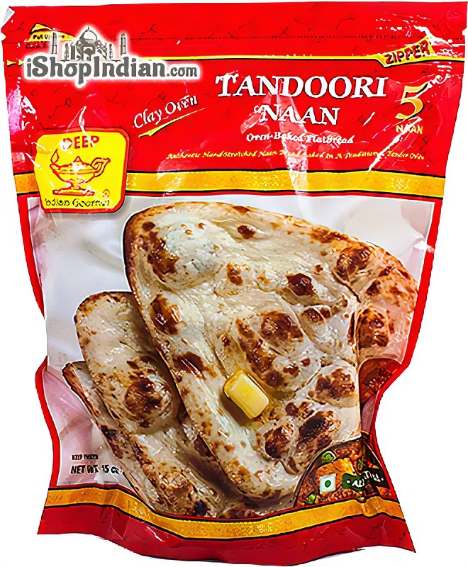 Deep Frozen Naan Tandoori Whole Wheat 5s – Memon Supermarket