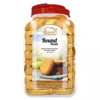Jazaa Round Rusk Jar 300g – Memon Supermarket
