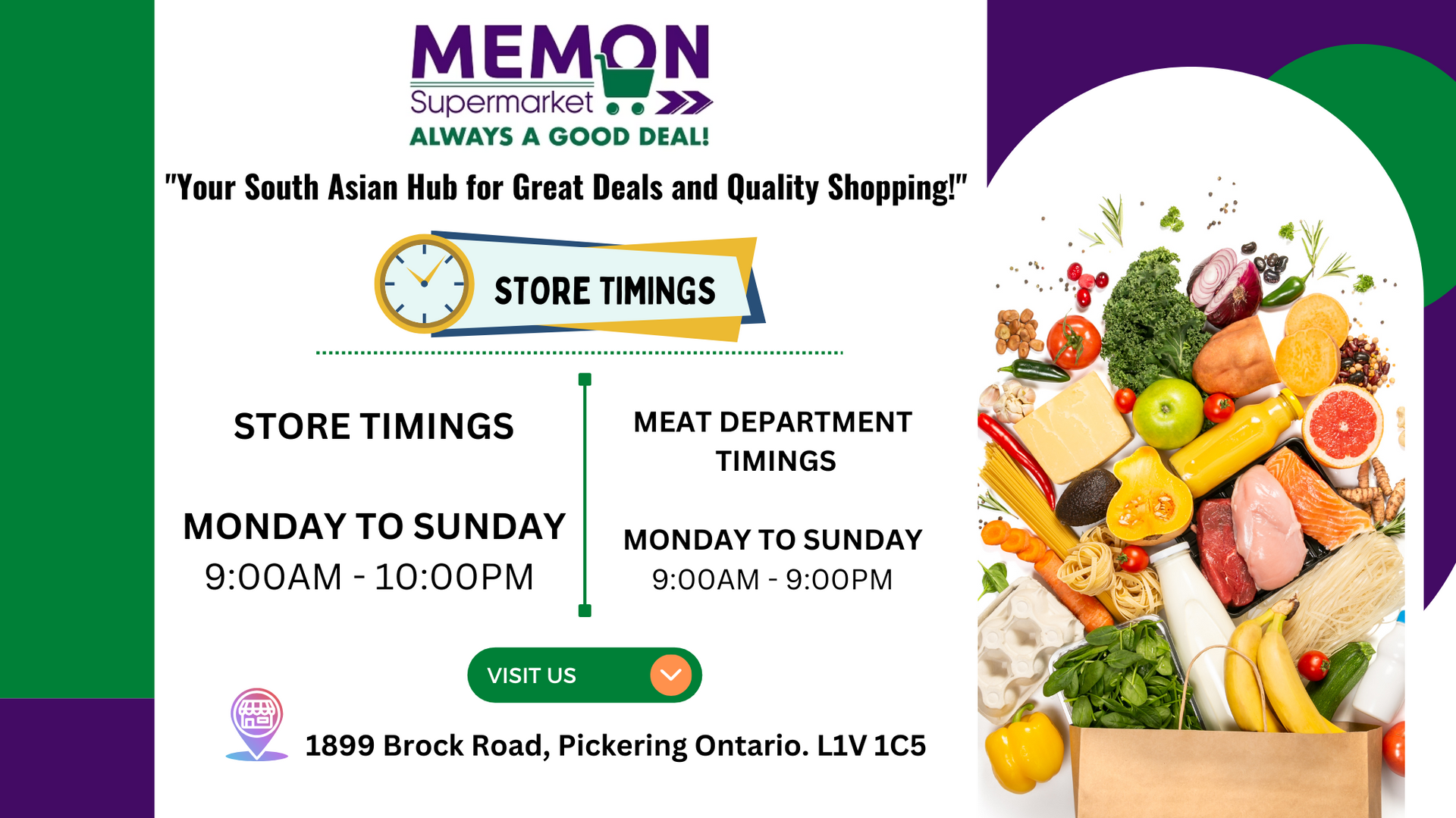 Memon Supermarket - Best South Asian Groceries, Halal Meat In Canada