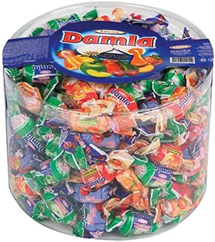 Damla Candy Soft Fruit Flavour PVC 1Kg – Memon Supermarket